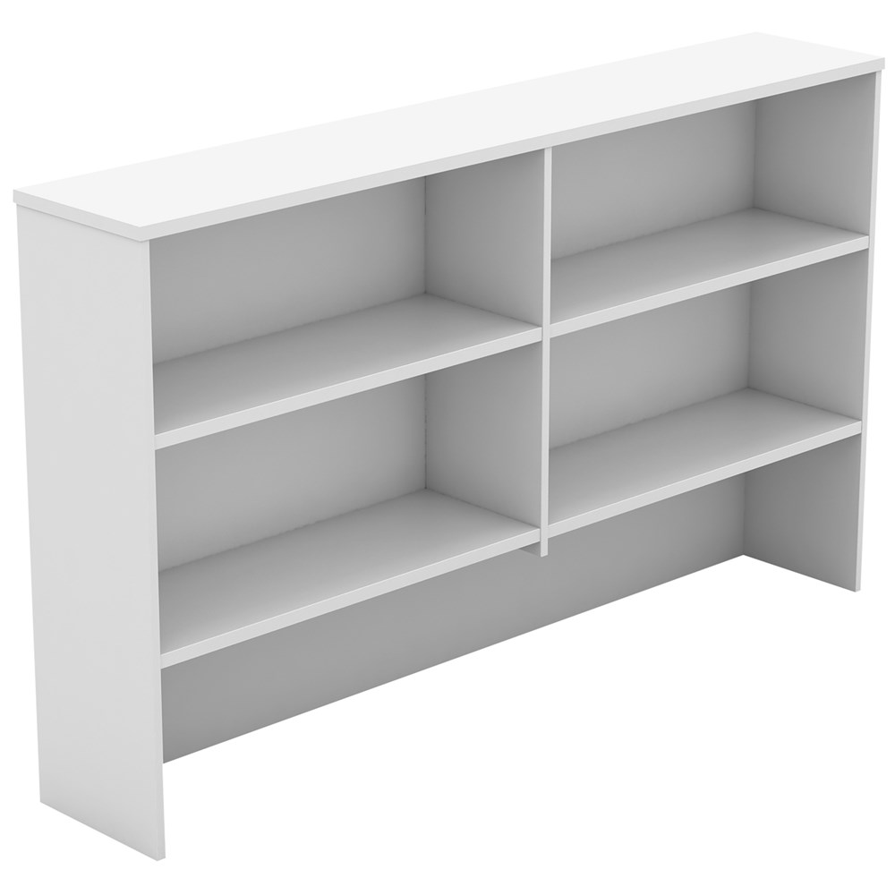OM Overhead Hutch 1200W x 325D x 1080mmH All White - Your Home for ...