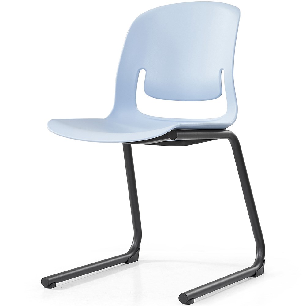 Sylex Palette Chair Reverse Cantilever Base Polypropylene Grey Seat ...