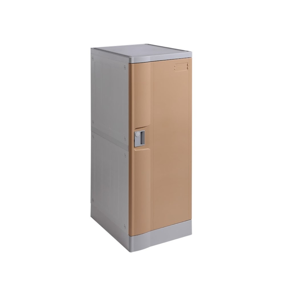 Steelco ABS Plastic Locker 1 Door 380W x 500D x 1010mmH Assorted ...