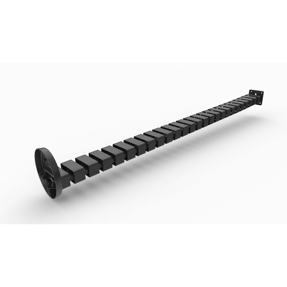 Rapidline Boost Floor To Under Desk Snake 1300mm Black - Your Home for ...